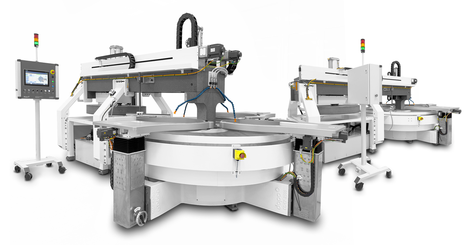 Continuous polishing machines » dopa Diamond Tools